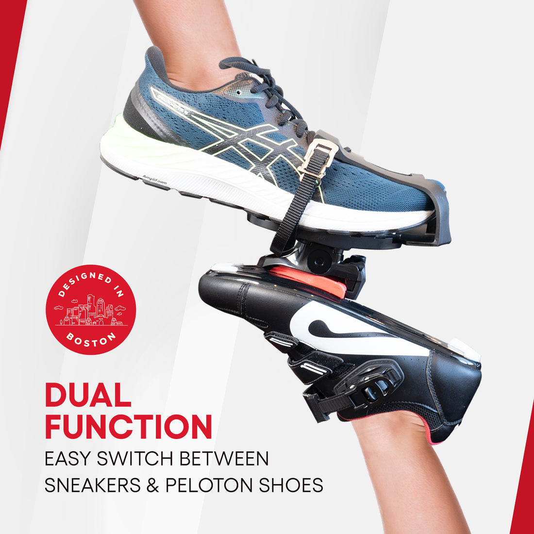 TrublifFit Dual Function Toe Cages - Ride with Sneakers or Peloton ...