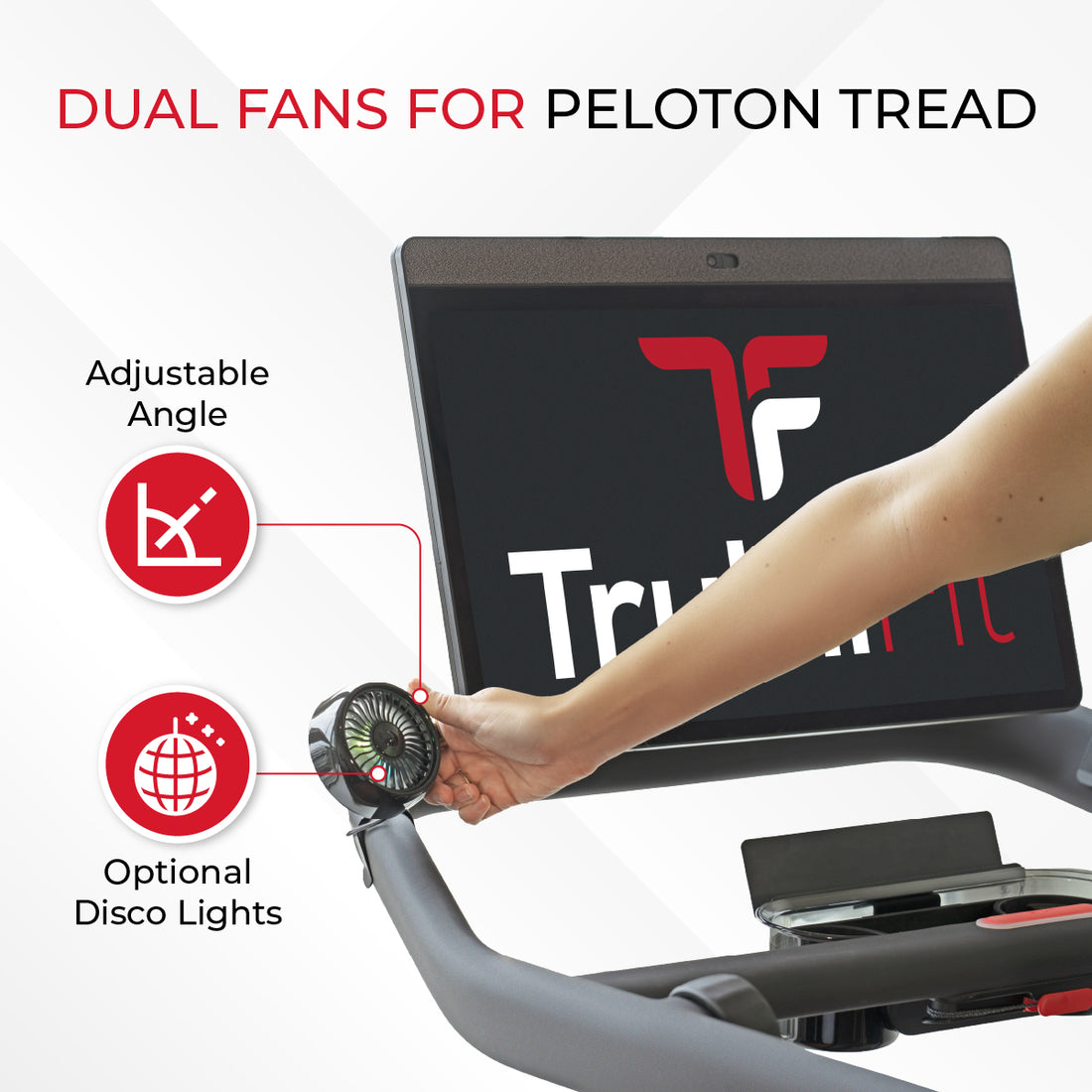 Dual Fans for the Peloton Tread – TrubliFit